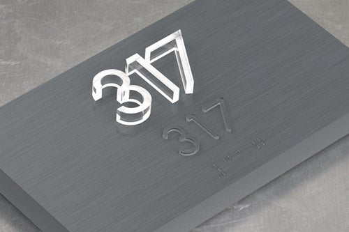 Apartment Number Signs | Modern Apartment Door Numbers ...