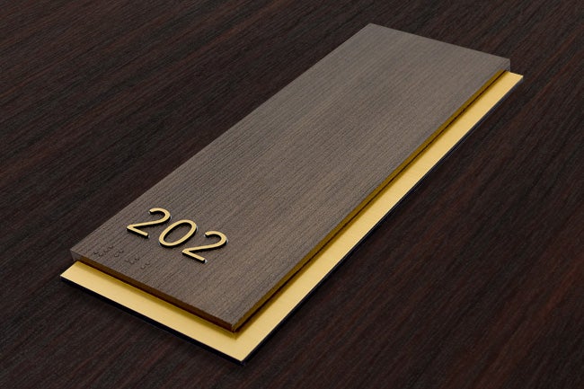 Custom Apartment Signage | Design & Build | American Made Products